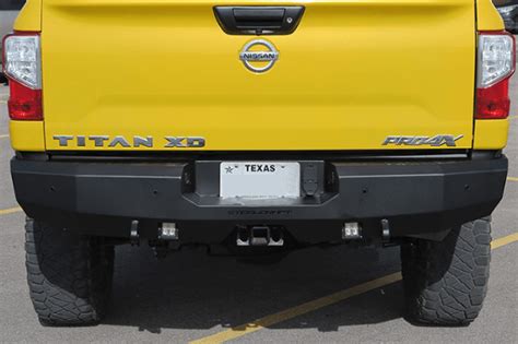 Steelcraft Nissan Titan Xd 2016 2024 Fortis Rear Bumper 76 24080