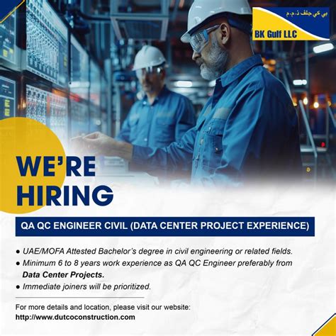 Jobsuae Wearehiring Qaqcjobs Engineerjobs Constructionjobs