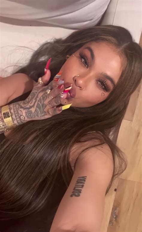 Fame Currently Being Edited Tattoed Women Cute Makeup Bad Girl