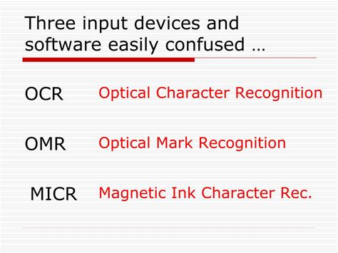 PPT Hardware Software Automatic Input Devices PowerPoint Presentation ID