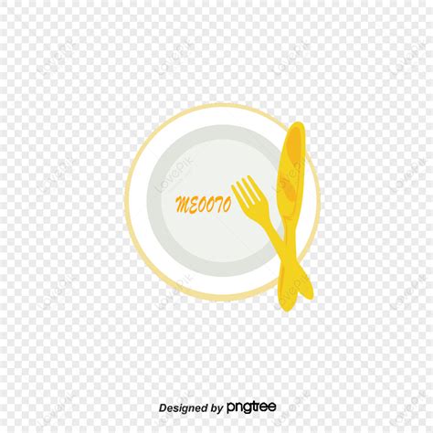 쟁반 나이프와 포크 일러스트식기류식기플레이트 Png 일러스트 무료 다운로드 Lovepik