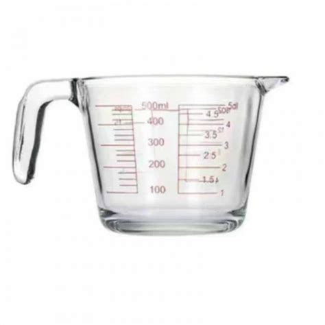 Jarra Medidora Vidrio 500ml