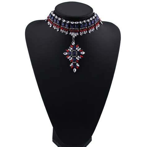Fashion Vinatge Rhinestone Crystal Collar Choker Necklace Party Wedding