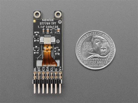 Adafruit 1 14 240x135 Color Newxie Tft Display [st7789] Id 6113 Adafruit Industries Unique