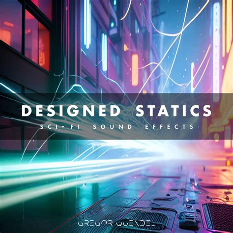Designed Statics Statics Sound Effects Library
