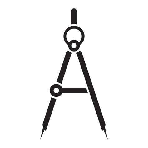 Accurate Tool Architecture Compass Icon 24393379 Vector Art At Vecteezy