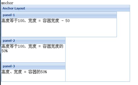 Extjs常用布局 Layout详解（含实例）extjs Layout Csdn博客