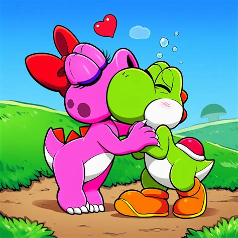 Req Yoshi And Birdo Stitchfan08steven By Siren Module On Deviantart