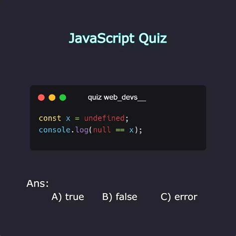 Preeti Yadav On Linkedin Javascript Quiz Coding Programming