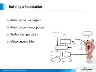 Center Of Excellence Part First Steps In Building Scalable RPA PPT