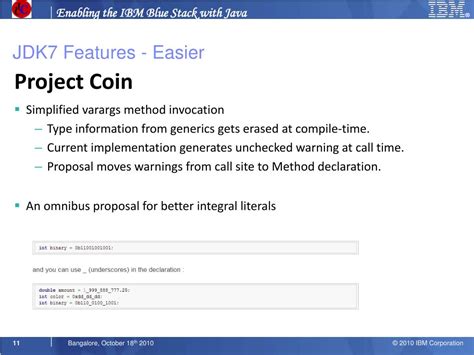 Ppt Java Language New Features In A Nutshell Powerpoint