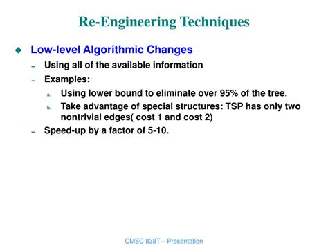 Ppt High Performance Algorithm Engineering For Computational