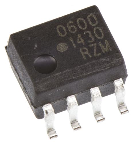 Hcpl 0600 000e Broadcom Broadcom Hcpl 0600 000e Dc Input Transistor Output Optocoupler