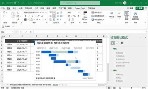 如何使用 Excel 绘制甘特图？ 知乎