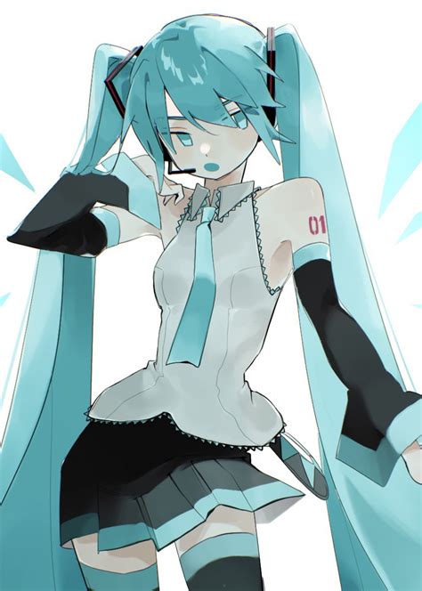 Hatsune Miku Vocaloid Drawn By Wai Y Danbooru