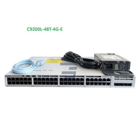 C9200l 48t 4g E Cisco Switch Catalyst 9200l 48 Port Data Only 4 X 1g