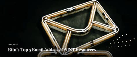 OSINT Techniques On Twitter Read My Top Email Address OSINT Search Tips Https T Co