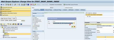 Drop Down Index In Web Dynpro Sapcodes