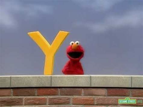 Classic Sesame Street Elmo Letter Y Youtube