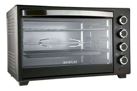 Horno De Mesa Eléctrico Smartlife 50 Litros Negro Sl Tor050