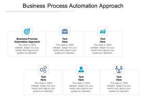 Business Process Automation Approach Ppt PowerPoint Presentation Microsoft Cpb Pdf
