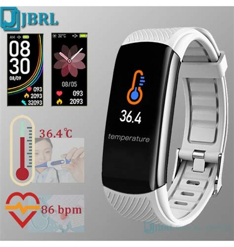 스포츠 블루투스 스마트 시계 여성 체온 측정 스마트 밴드 남자 스마트워치 안드로이드 Ios 피트니스 팔찌 시계 심장 티몬