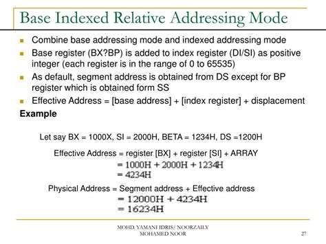 Ppt Addressing Mode Powerpoint Presentation Free Download Id3722338