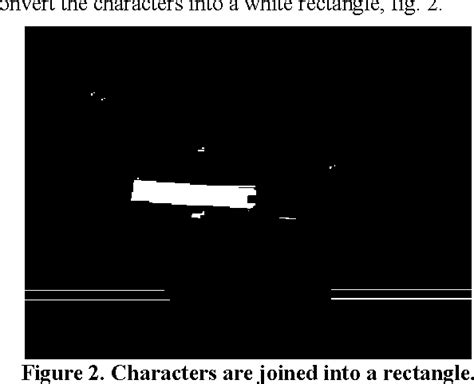 Figure 2 From Automatic Car Plate Recognition Using A Partial Segmentation Algorithm Semantic