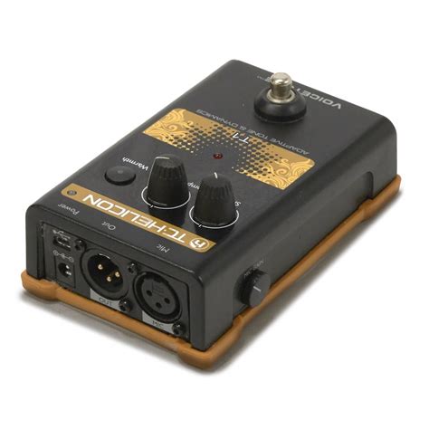 Tc Helicon Voicetone T1 Eq And Dynamics Vocal Processor Secondhand At