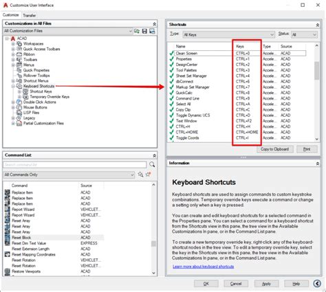 AutoCAD Custom User Interface CUI