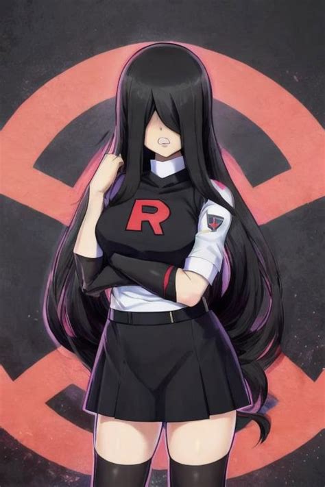 Sadako Yamamura Team Rocket Ai Generated By Joshuaecw21985 On Deviantart