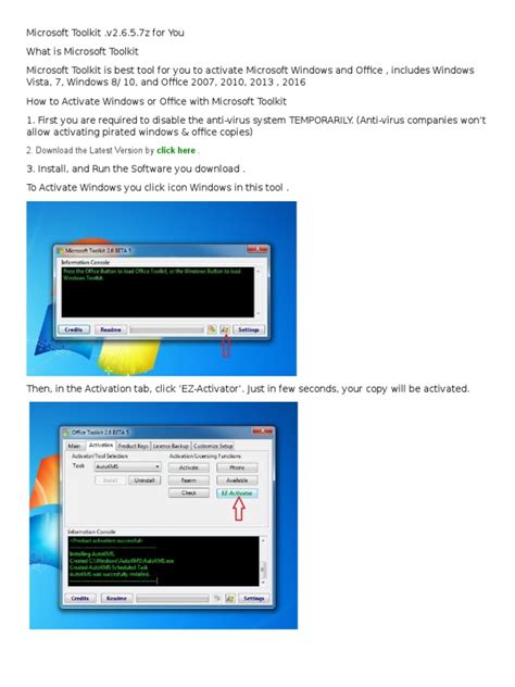 Microsoft Toolkit Windows 10 Microsoft Windows