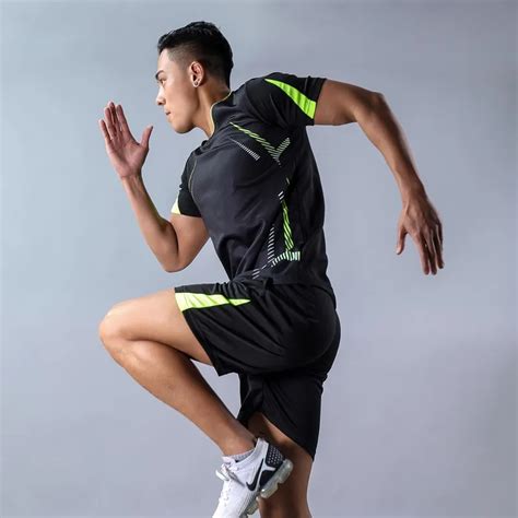 Chrlck Conjuntos Para Correr Para Hombre Ropa Deportiva De Verano Trajes Deportivos