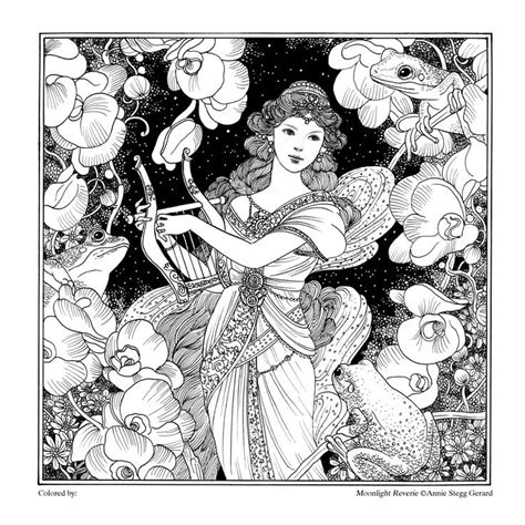 Pin By Melanie Fox On Annie Stegg Coloring Contest Coloring Pages