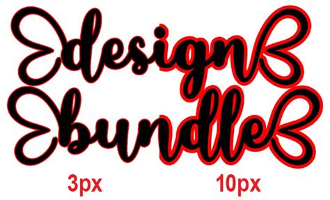 Creating An Offset Stroke In Designscape Design Bundles