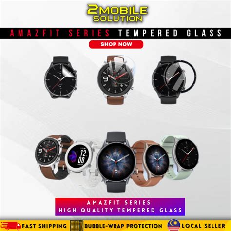 AMAZFIT Series BIP U BIP T REX GTS GTR Cheetah 𝐇𝐢𝐠𝐡 𝐐𝐮𝐚𝐥𝐢𝐭𝐲 𝐓𝐞𝐦𝐩𝐞𝐫𝐞𝐝 𝐆𝐥𝐚𝐬𝐬