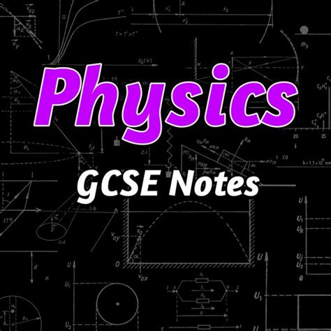 Gcse Physics Notes Etsy Uk