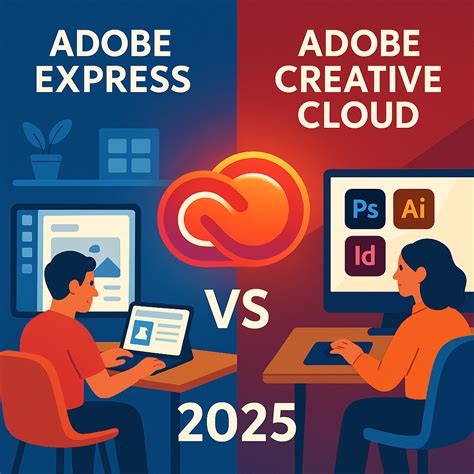 Adobe Express Vs Creative Cloud Whats The Difference In 2025 Marys Graphics