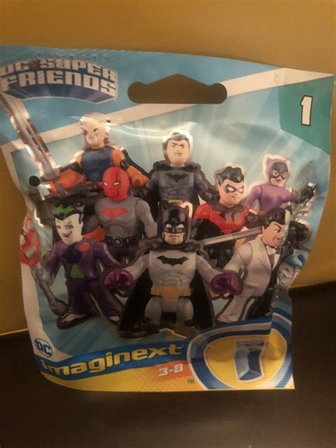 Imaginext Deathstroke Slade Unmasked Figure Sealed Blind Bag Dc Series