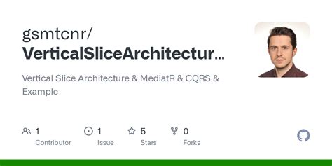Github Gsmtcnrverticalslicearchitecturesample Vertical Slice Architecture And Mediatr And Cqrs