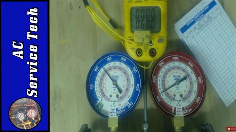 How To Read The Hvac Pt Chart For The Refrigerant Pressure Temperature