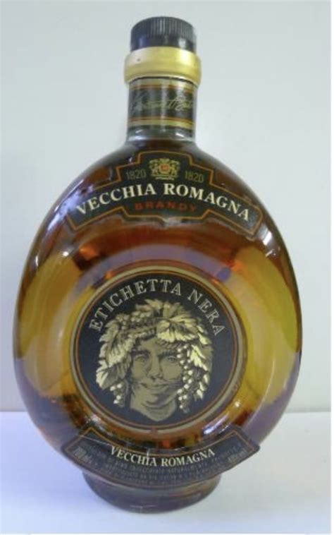 Vecchia Romagna Etichetta Nera Brandy 07l 40 50 Jährig Neu Gemäss