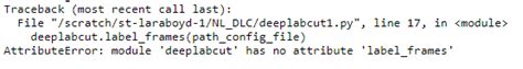 Deeplabcut Missing Label Frames Usage Issues Image Sc Forum