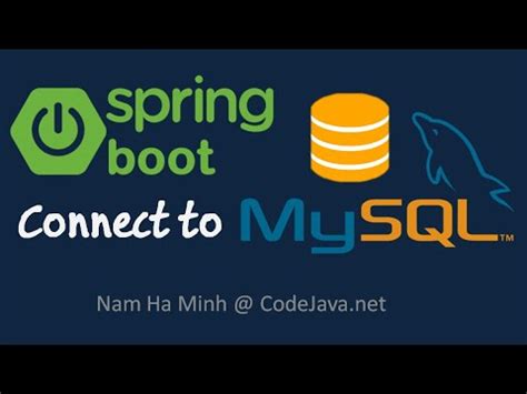 Conecta Spring Boot Con Mysql En Pocos Pasos Con Dependency Mysql Ya