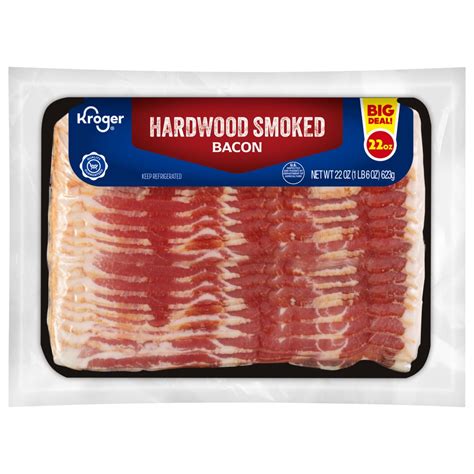 Kroger® Naturally Hardwood Smoked Bacon Big Deal 22 Oz Frys Food
