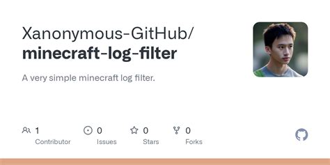 Github Xanonymous Githubminecraft Log Filter A Very Simple Minecraft Log Filter
