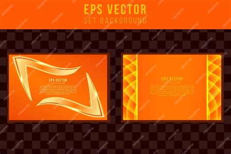 Premium Vector Abstract Modern Orange Gradient Overlap Background