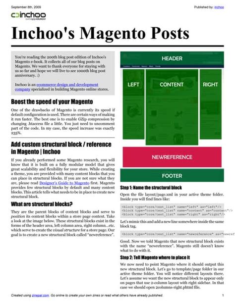 Inchoo S Magento Posts Pdf