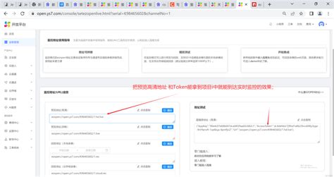 使用莹石云开放平台在vue项目中接入视频实时监控功能 五点半