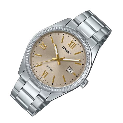 Casio Mtp 1302dd 9a Champagne Dial Mens Watch